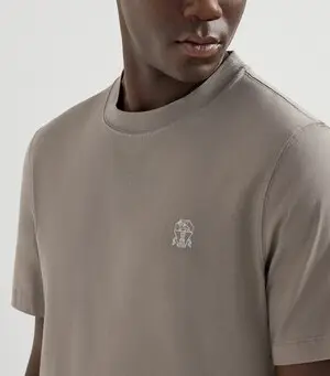 Brunello Cucinelli Cotton Logo T-shirt