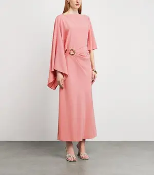 JOSEPH Satin Joya Maxi Dress - Pink