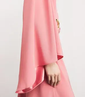 JOSEPH Satin Joya Maxi Dress - Pink