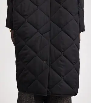 JOSEPH Diamond Quilted Penny Coat