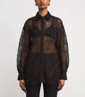 JOSEPH Corded Lace Nyla Blouse