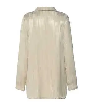 Hanro Stripe Long-sleeve Pyjama Shirt