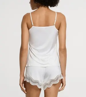 Hanro Square-neck Cira Pyjama Top