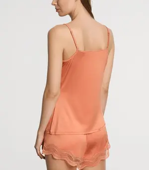 Hanro Square-neck Cira Pyjama Top