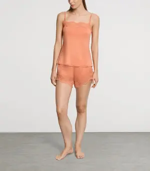 Hanro Square-neck Cira Pyjama Top