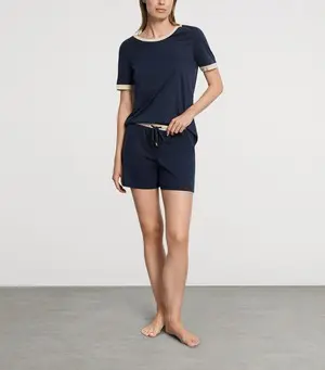 Hanro Cotton-blend Laura Pyjamas