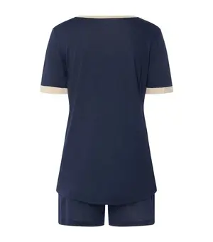 Hanro Cotton-blend Laura Pyjamas