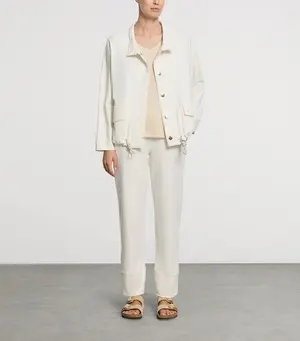 Hanro Stretch-cotton Easy Living Jacket