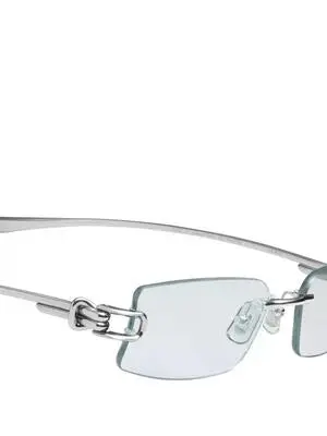 GENTLE MONSTER Gamot 02 Rectangle Sunglasses