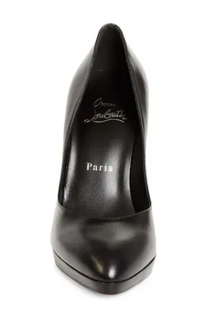 CHRISTIAN LOUBOUTIN Fannylove Alta Pump - Black