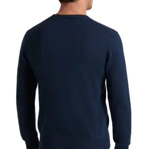 Vilebrequin Crewneck Turtle Applique Cotton Cashmere Sweater