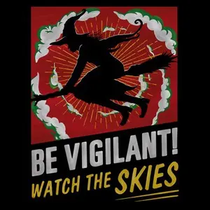 WICKED: FOR GOOD Wicked For Good Elphaba Watch The Skies T Shirt