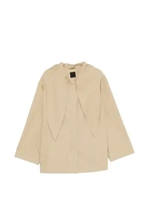 TOTEME Cotton Scarfed Blouson Jacket