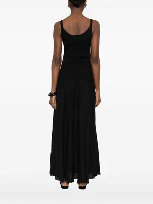 Ermanno Scervino Embroidered Tank Top - Black