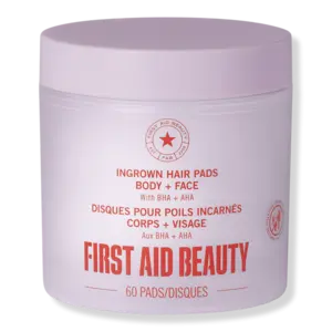 FIRST AID BEAUTY Ingrown Hair Pads With Bha + Aha - One-color