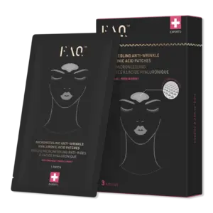 Foreo Faq Microneedling Hyaluronic Acid Patches For Forehead - One-color