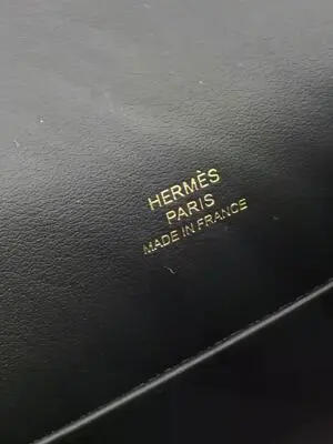 Hermès Pochette Kelly Top-handle Mini Bag - Black