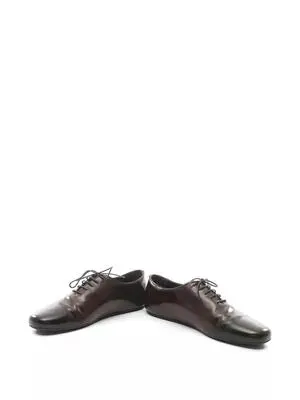 Prada Lace-up Leather Shoes