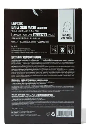 LAPCOS Charcoal Pore Care Sheet Mask