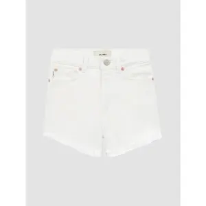 DL1961 Lucy Shorts - White Frayed