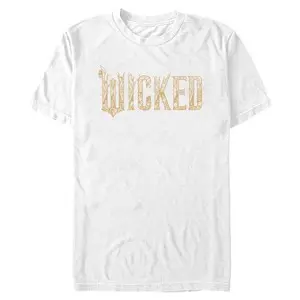 WICKED: FOR GOOD Official Floral Logo Short Sleeve Graphic T-shirt