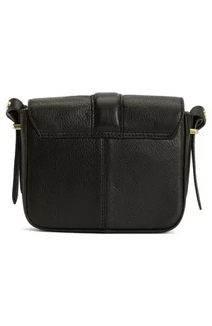 Barbour Leather Crossbody Bag - Black