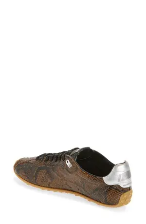 GOLDEN GOOSE Marathon Speed Sneaker - Brown/silver