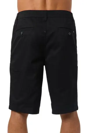 O'Neill Redwood Relaxed Fit Chino Shorts - Black