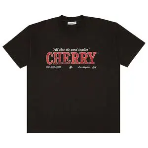 CHERRY LA City Of Champions T-shirt - Black