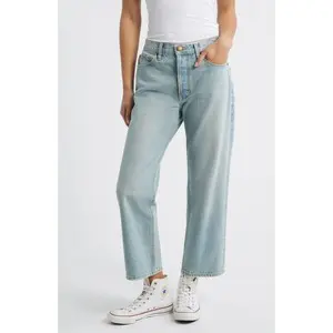 The Great. The Wayne Crop Straight Leg Jeans