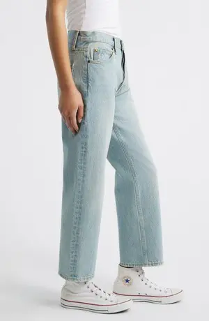 The Great. The Wayne Crop Straight Leg Jeans