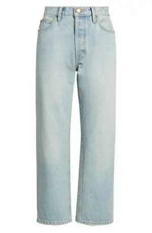The Great. The Wayne Crop Straight Leg Jeans