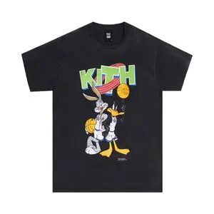 Kith X Looney Tunes Jam Vintage Tee - Black