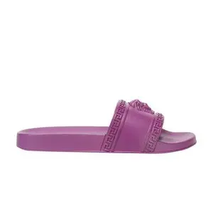 Versace Palazzo Medusa Pool Slide 'burgundy' Purple