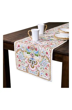 JULISKA Sofia Linen Table Runner