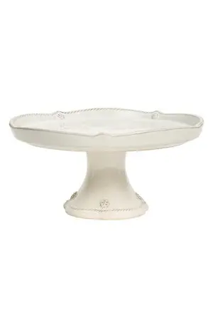 JULISKA Berry & Thread Petite Ceramic Cake Stand - Whitewash