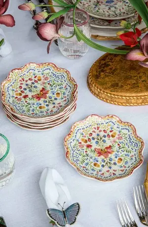 JULISKA Sofai Set Of 4 Side/cocktail Plates