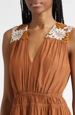 Ramy Brook Mackenzie Floral Embroidered Minidress