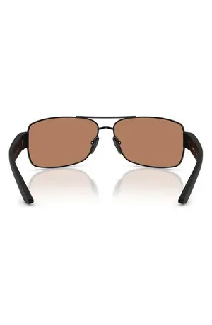 Prada 65mm Shield Sunglasses