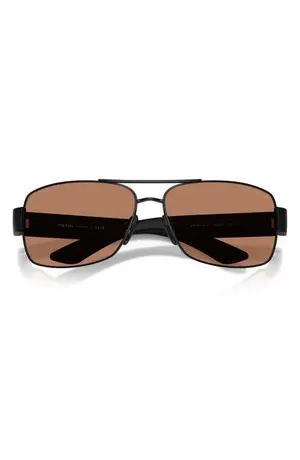 Prada 65mm Shield Sunglasses