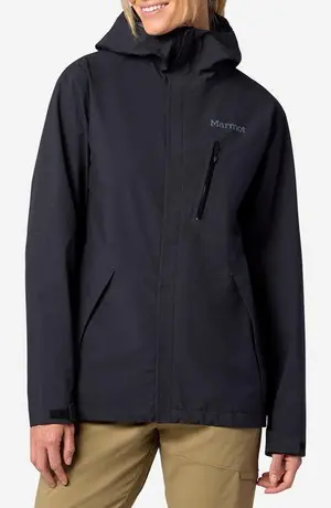 MARMOT Waterproof Hooded Jacket Black
