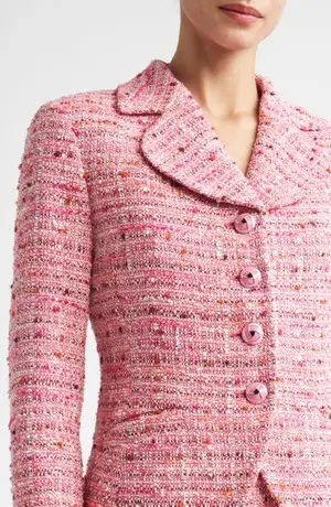 St. John Provence Tweed Jacket