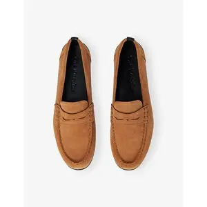 The Kooples Suede Penny Loafers