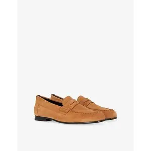 The Kooples Suede Penny Loafers