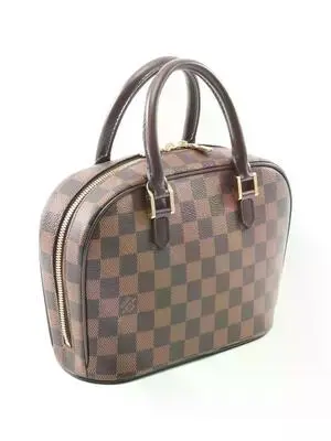 LOUIS VUITTON 2004 Damier Ebene Handbag