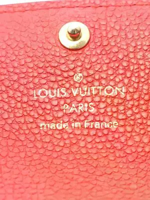 LOUIS VUITTON 2017 Monogram Leather Wallet