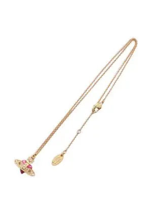 VIVIENNE WESTWOOD 2020s Diamante Heart Necklaces - Gold