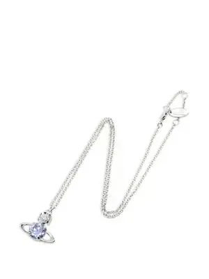 VIVIENNE WESTWOOD 20s Reina Orb-charm Necklace - Silver