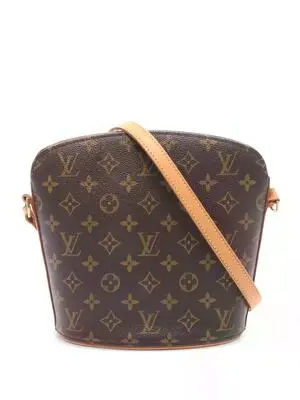 LOUIS VUITTON 2001 Drouot Monogram Shoulder Bag
