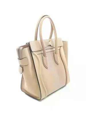 Celine 2000s Micro Leather Tote Bag
